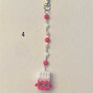 Shopkins Custom Keychains Can Be Made Into a Phone Charm Upon Request ...