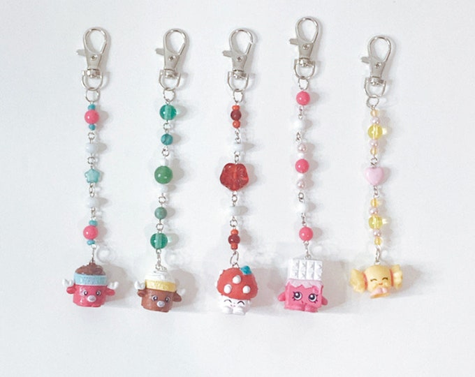 Shopkins Custom Keychains !! Can Be Made Into a Phone Charm Upon ...