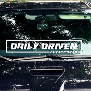 Custom Decal With Japanese Katakana Text Car Decal | JDM Decal | Bumper ...