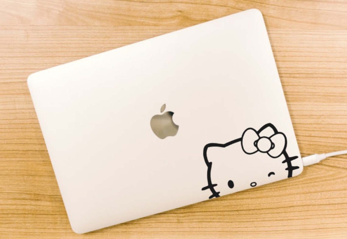 Hello Kitty Window Peeking Decal Sanrio Hello Kitty - Etsy Canada