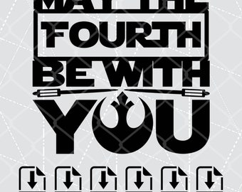 May the 4th Be With You, Star Wars Day May Fourth, Baby Yoda, Star Wars ...
