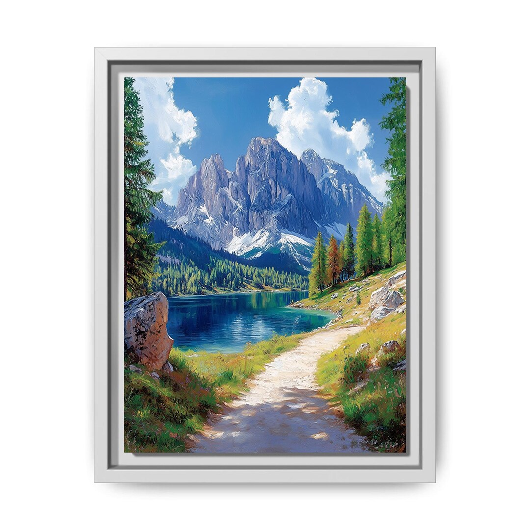 Dolomites Art Print, Mountain Print, Italy Landscape Prints, Italian ...