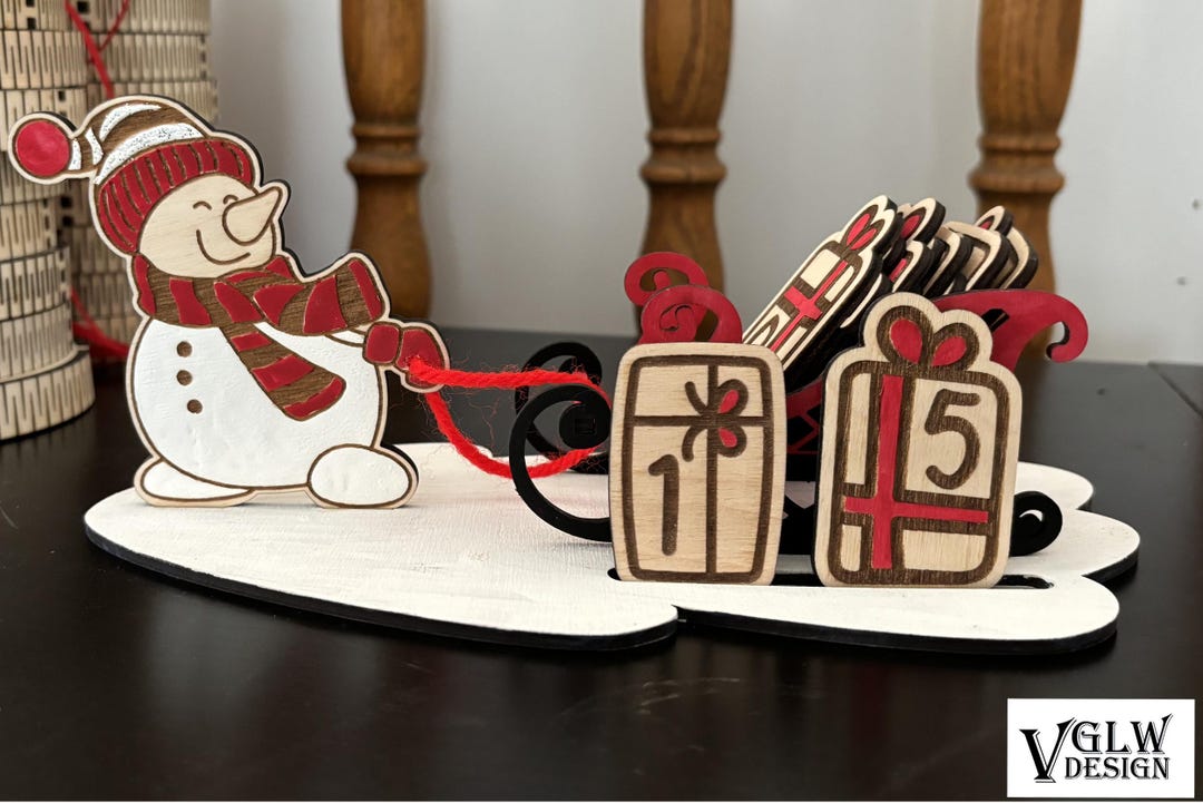 DIY Christmas Countdown Snowmen, Fun for Kids, Christmas Calendar ...