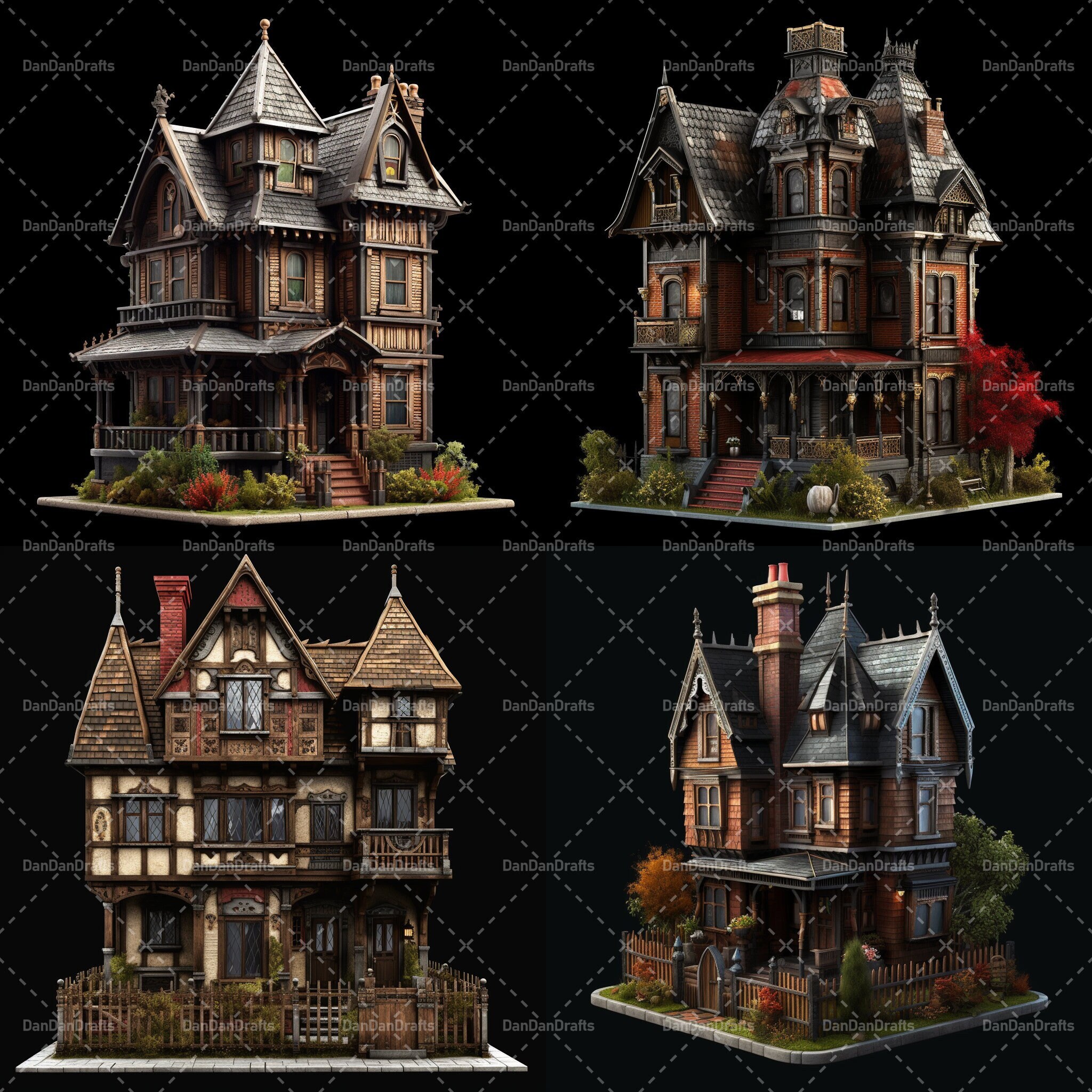 20+ HD Victorian Buildings Bundle - Artworks for Ispiration and Free to ...