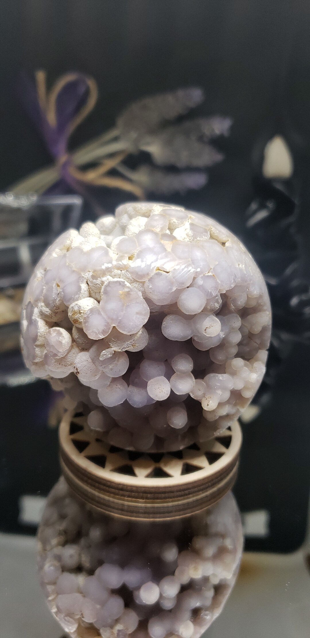Grape Agate Sphere - Etsy