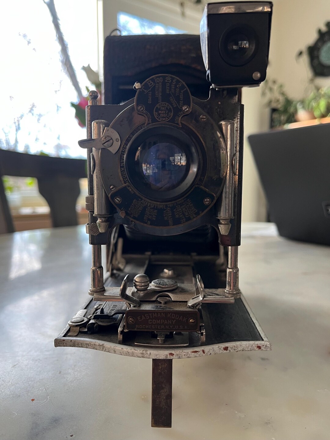 Antique Camera With Trilobite Tile - Etsy