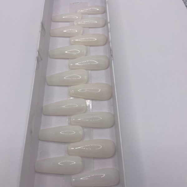 Medium Coffin Press on Nails - Etsy