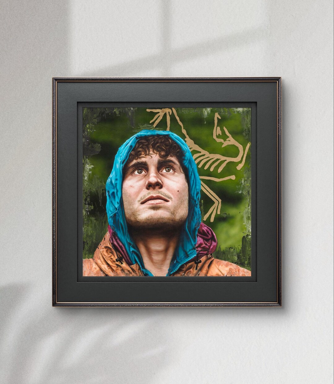 Marc Andre Leclerc Portrait Painting PRINTS, the Alpinist Documentary ...