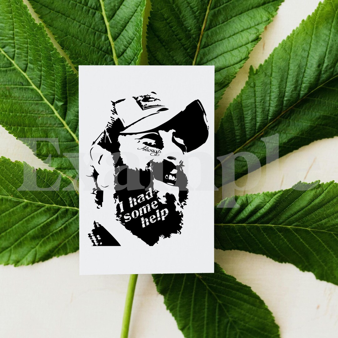 Post Malone - | Instant Download | T Shirt, Hoodie, Vinyl Sticker ...