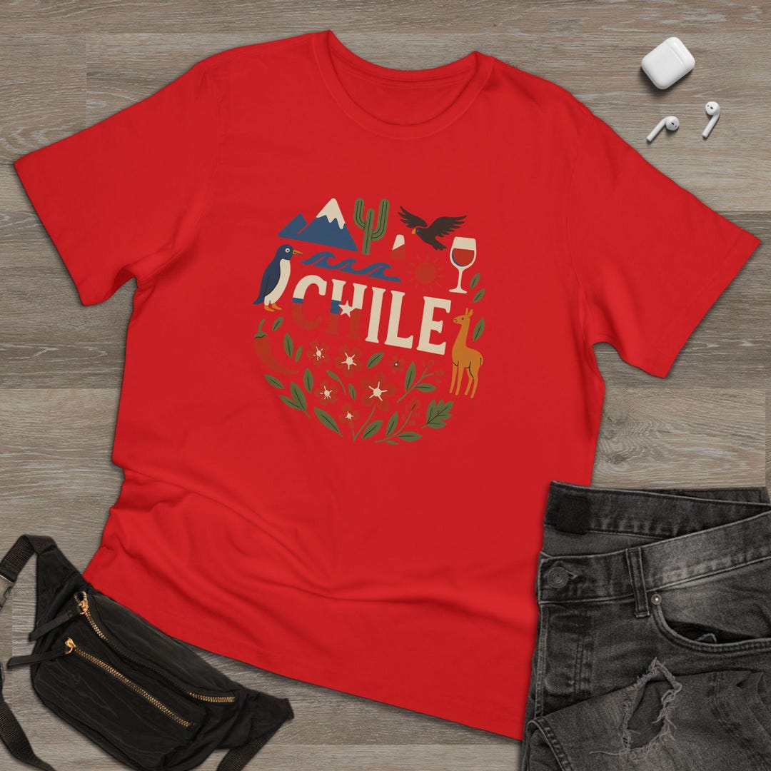 Chile - Commercial License · Digital Art Bundle · T-shirt Design With ...
