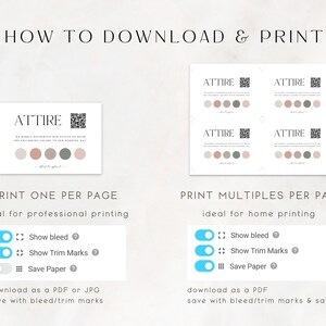 Wedding Dress Code Card Template, Attire Guide for Guests, Modern ...