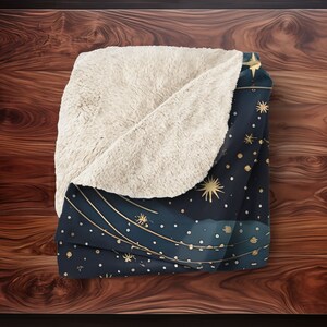 Night Sky Blanket, Celestial Blanket, Space Blanket, Star Blanket ...