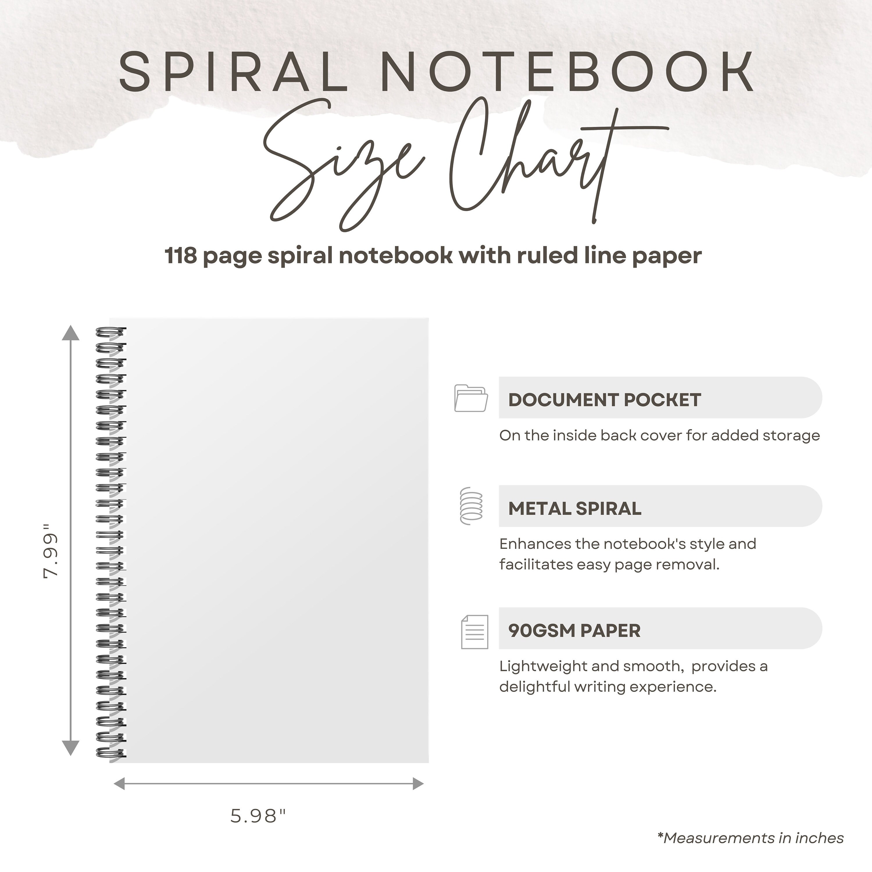 Sunflower Spiral Notebook, Sunflower Gift, Writing Journal, Lined ...