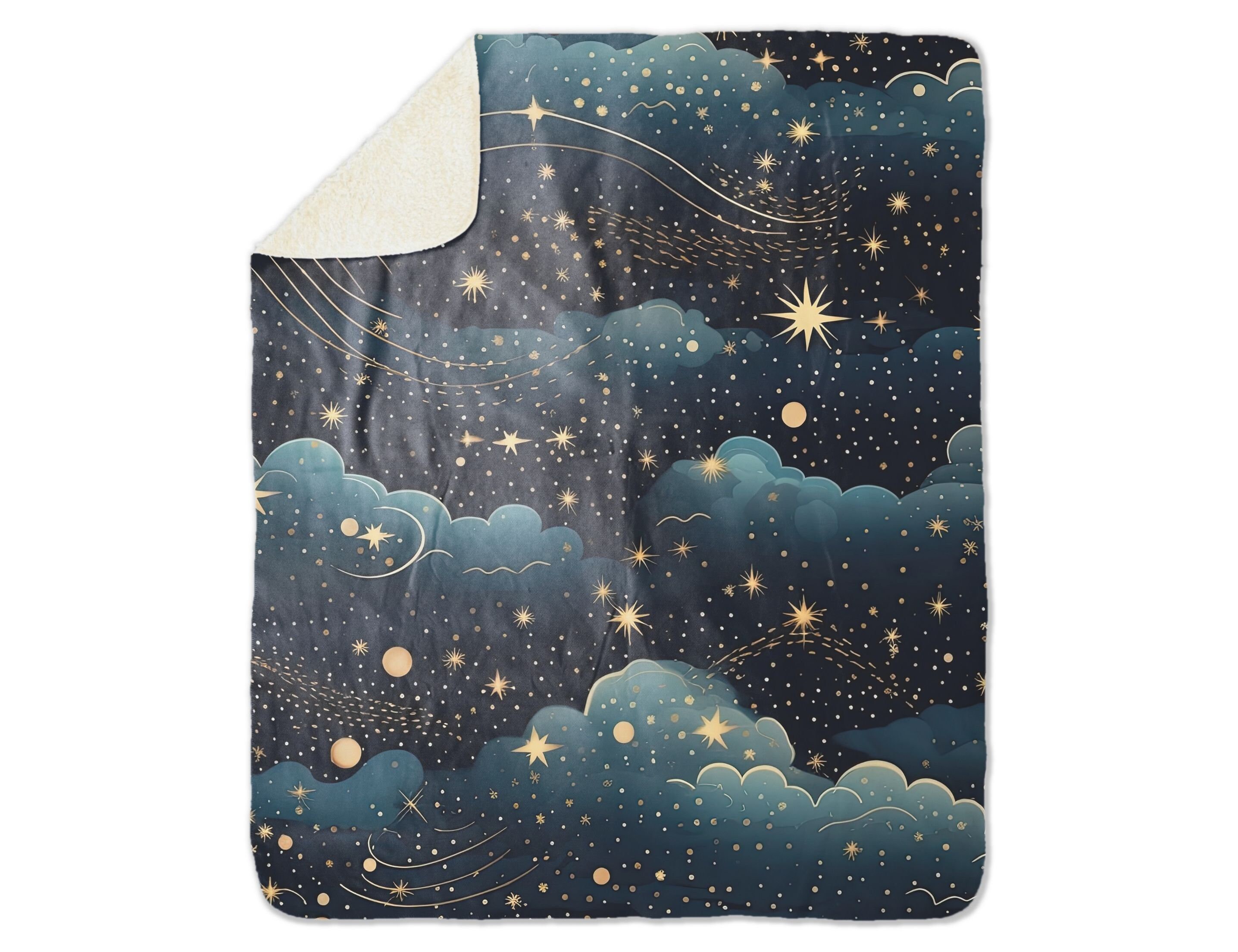 Night Sky Blanket, Celestial Blanket, Space Blanket, Star Blanket ...