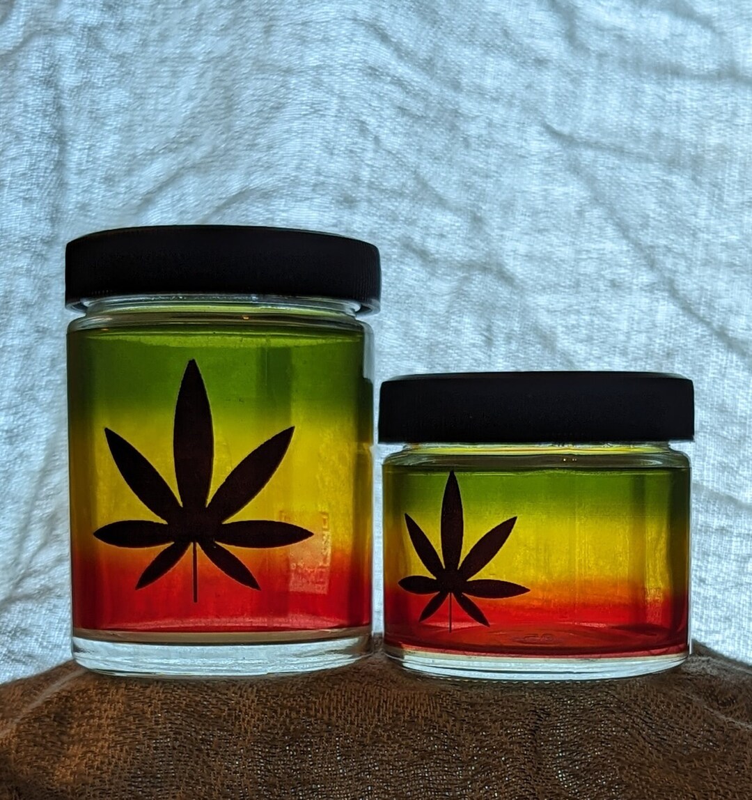 Rasta Marijuana Leaf - Etsy