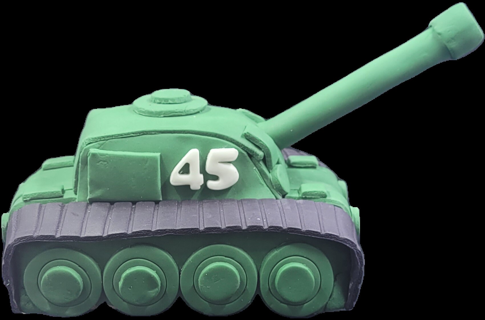 Army Tanker Fondant Figurine Cake Topper - Etsy