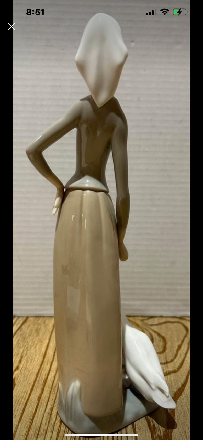 Lladro Girl With Geese, Porcelain Figurine 1035, Spain - Etsy