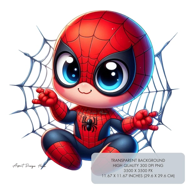 Baby spiderman png - Etsy Portugal