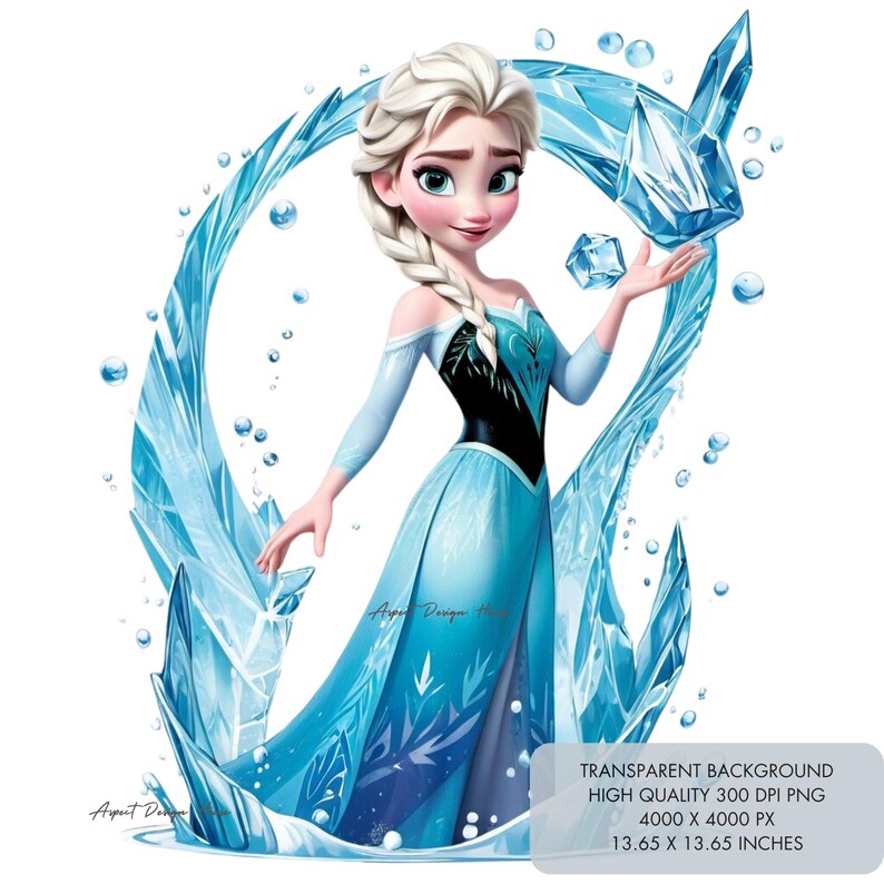 1 Elsa PNG, Frozen PNG, Princess Elsa PNG, Elsa Clipart Sublimation ...