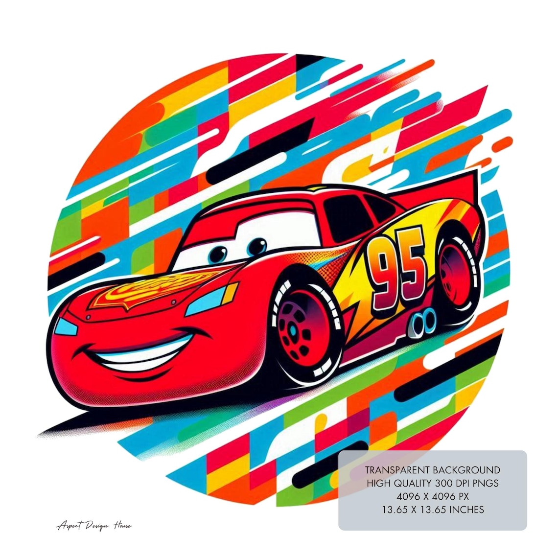4 Lightning Mcqueen PNG Sublimation Design, Cars PNG, Cars Images ...