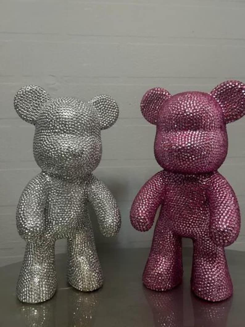 Rhinestone Accented Bear (SOLD INDIVIDUALLY) - Etsy