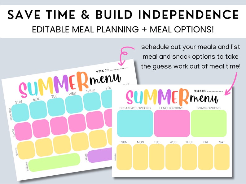 Summer Bucket List, Summer Chore Chart, Kids Schedule Chart, Kids ...