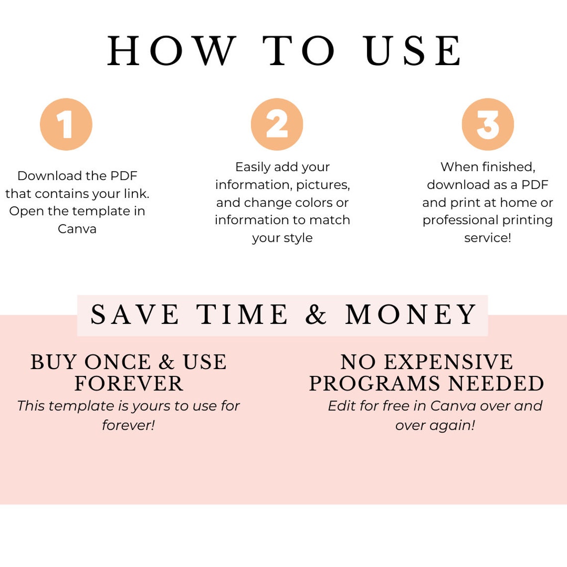 Sorority Resume Template, Rush Resume, Resume With Photo, Modern Resume ...