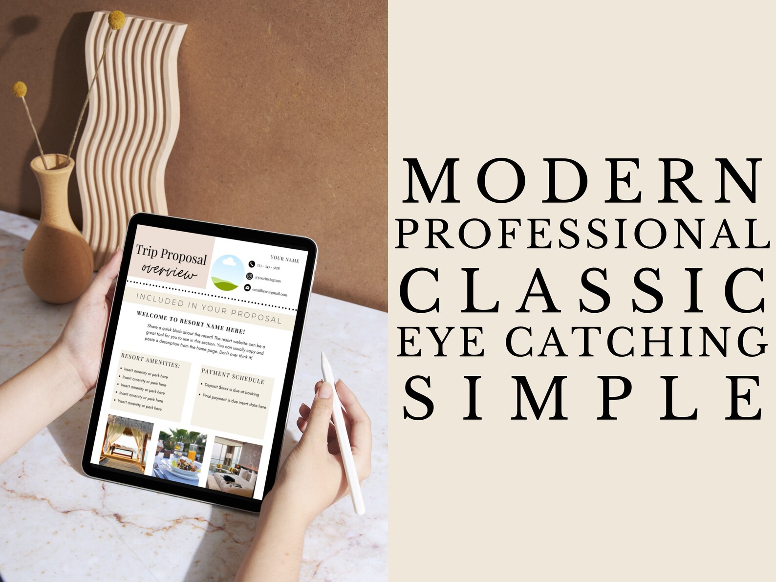 Travel Agent Proposal Template, Travel Packing List, Travel Itinerary ...