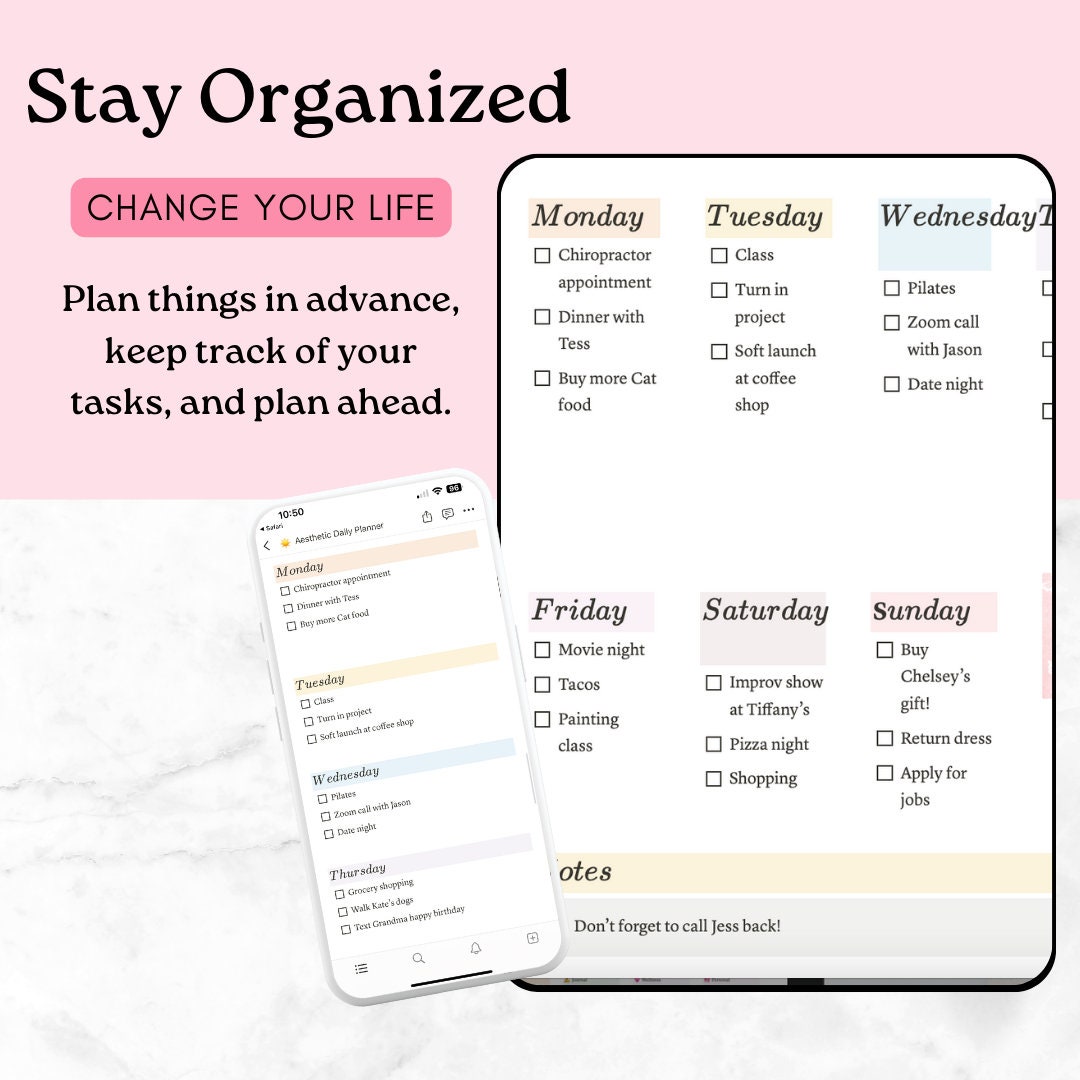 Notion Template, Notion Planner, Notion Templates, Notion Dashboard ...