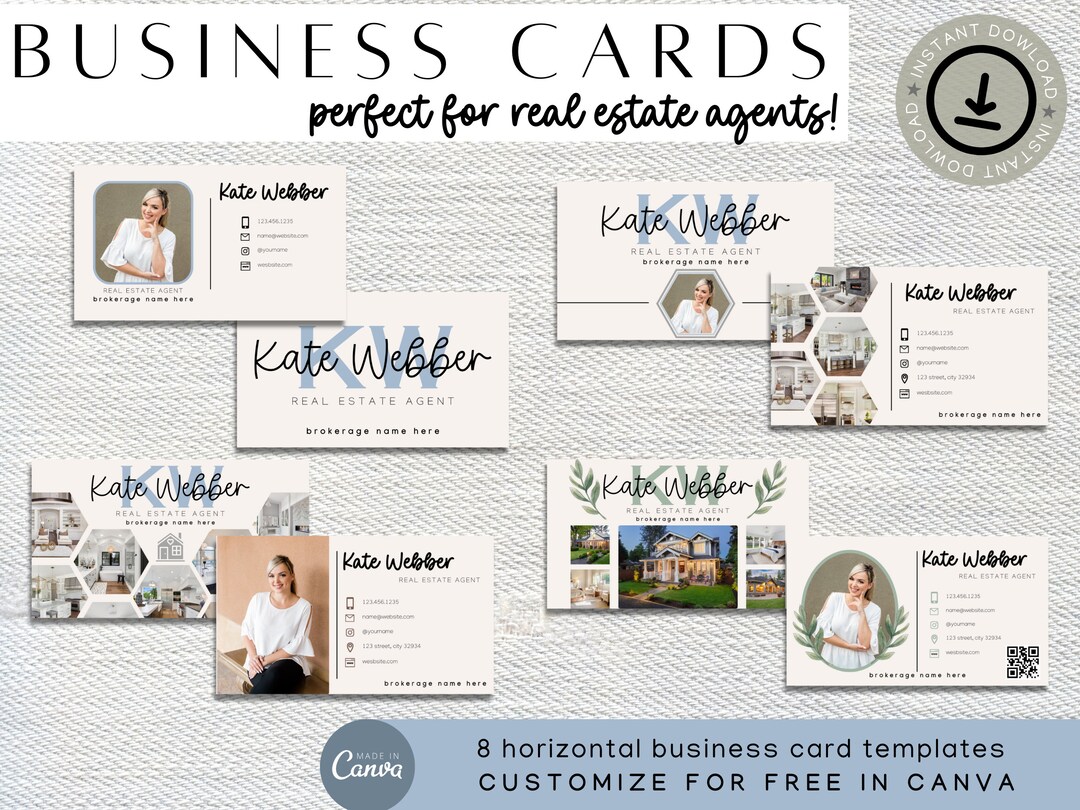 Real Estate Business Cards, Real Estate Marketing, Real Estate ...