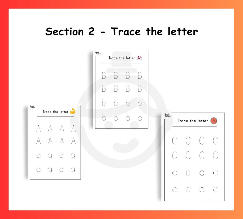 Preschool Learning Kids Learning A to Z Letter Tracing - Etsy