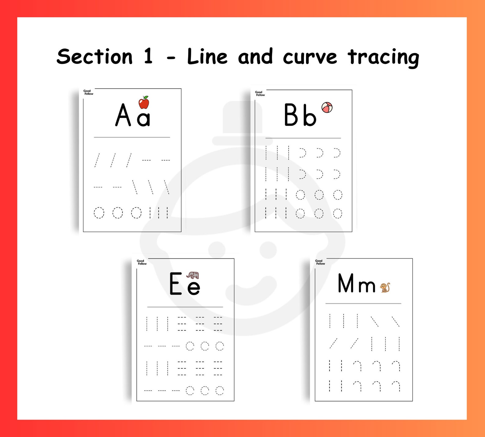 Preschool Learning Kids Learning A to Z Letter Tracing Identifying ...
