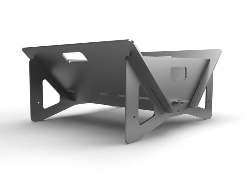Collapsible Fire Pit DXF Files: DIY Laser, Plasma, Water Jet Cut ...