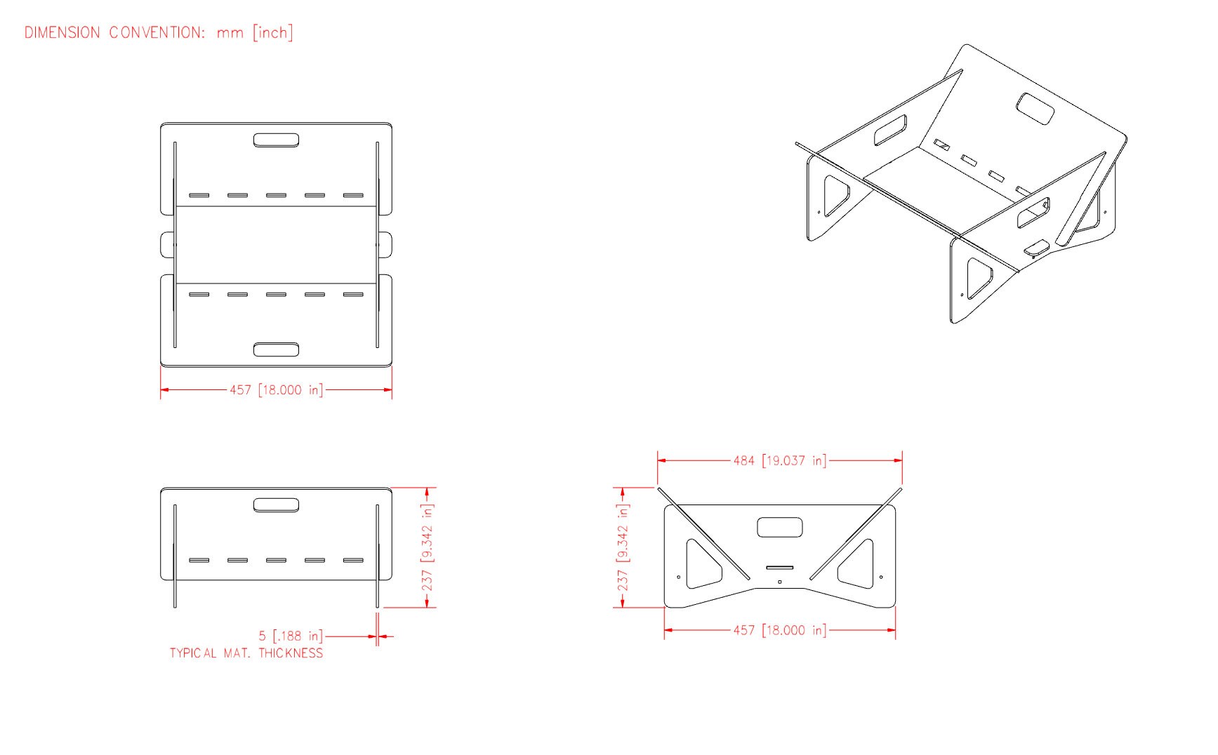 Collapsible Fire Pit DXF Files: DIY Laser, Plasma, Water Jet Cut ...