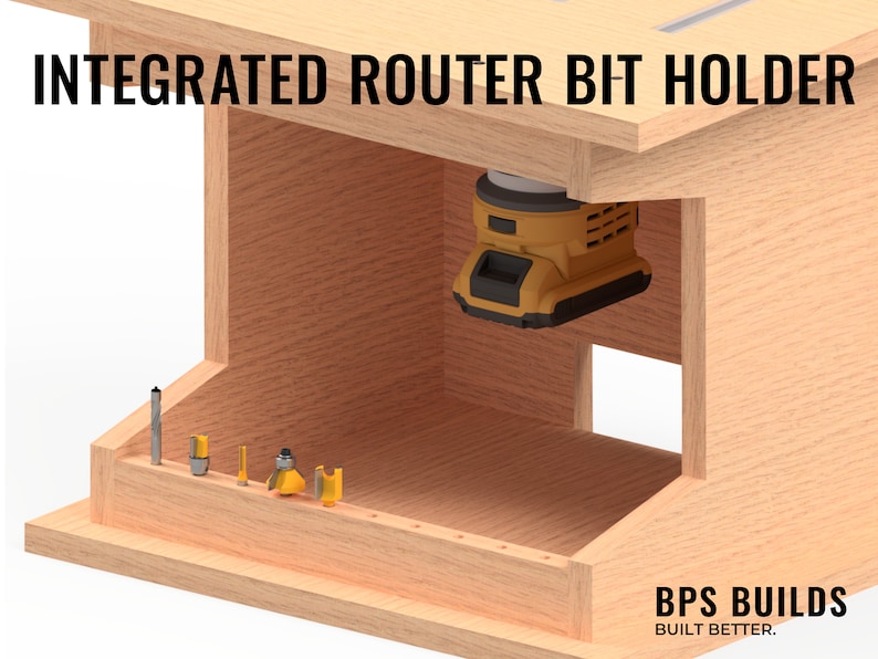 Compact Router Table - DIY Build Plans - Etsy