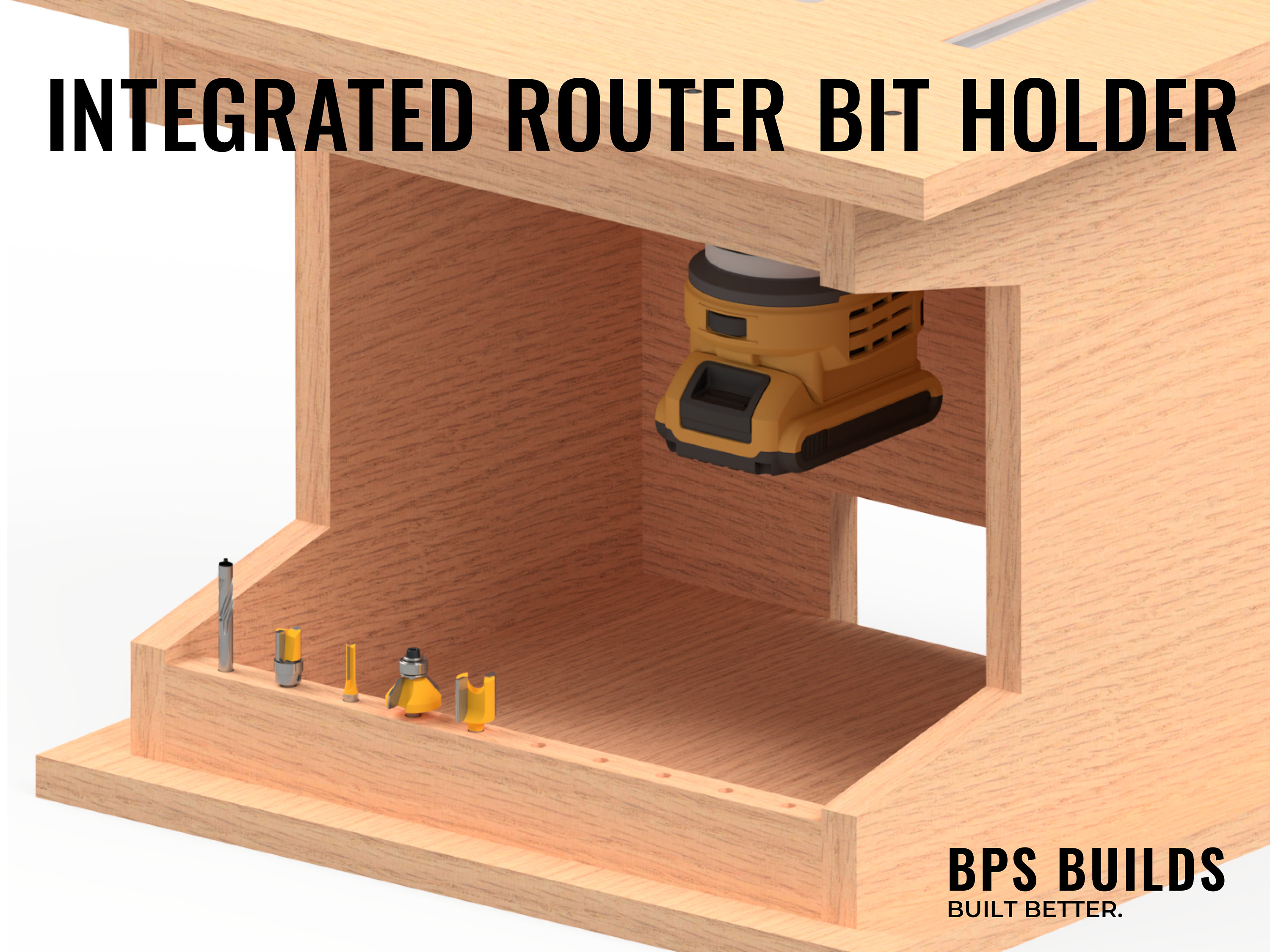 Compact Router Table - DIY Build Plans - Etsy