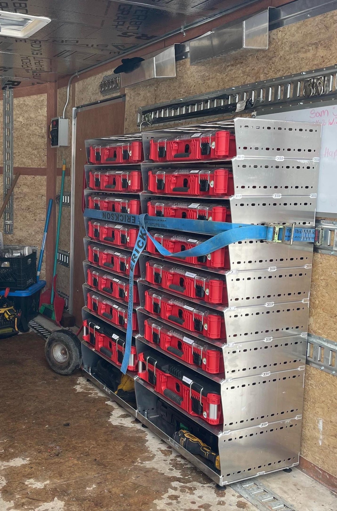 Welded Milwaukee Packout Rack Plans - PDF Drawings & DXF Cut Files ...