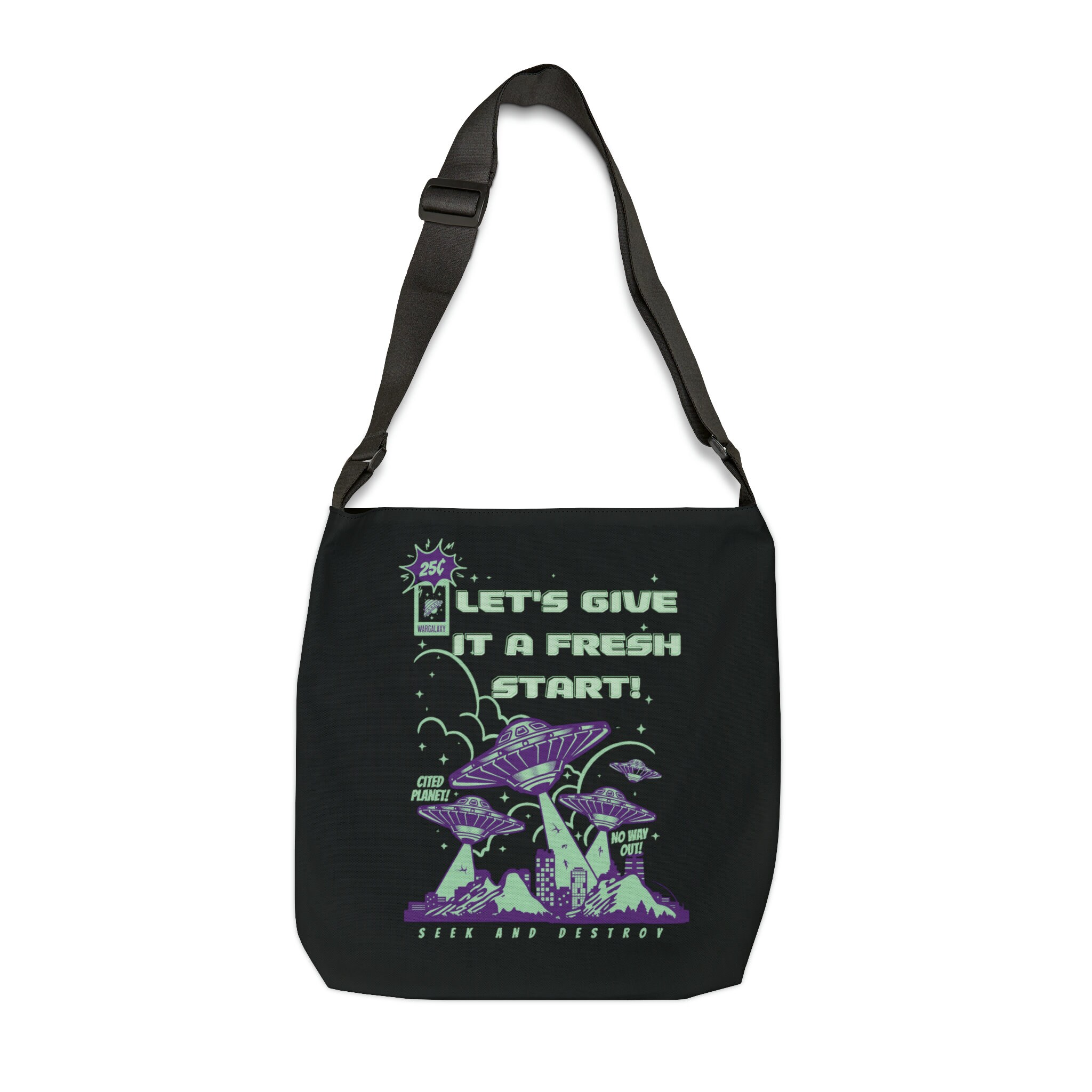 Graphic UFOS Tote Bag, Alien Lover Tote Bag, Spaceship Lover Gift, Sci ...