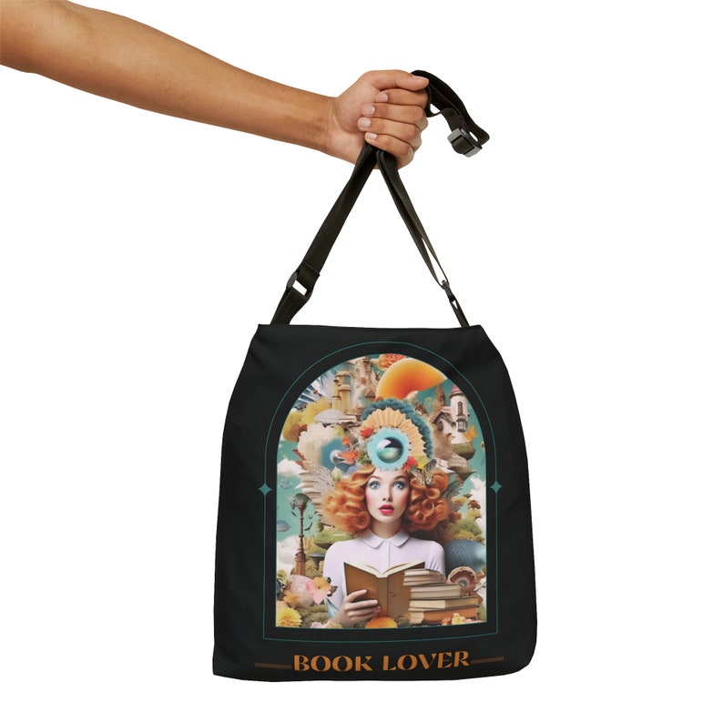 Graphic book Lover Tote Bag, Bookworm Lover Tote, Reader Lover Tote ...