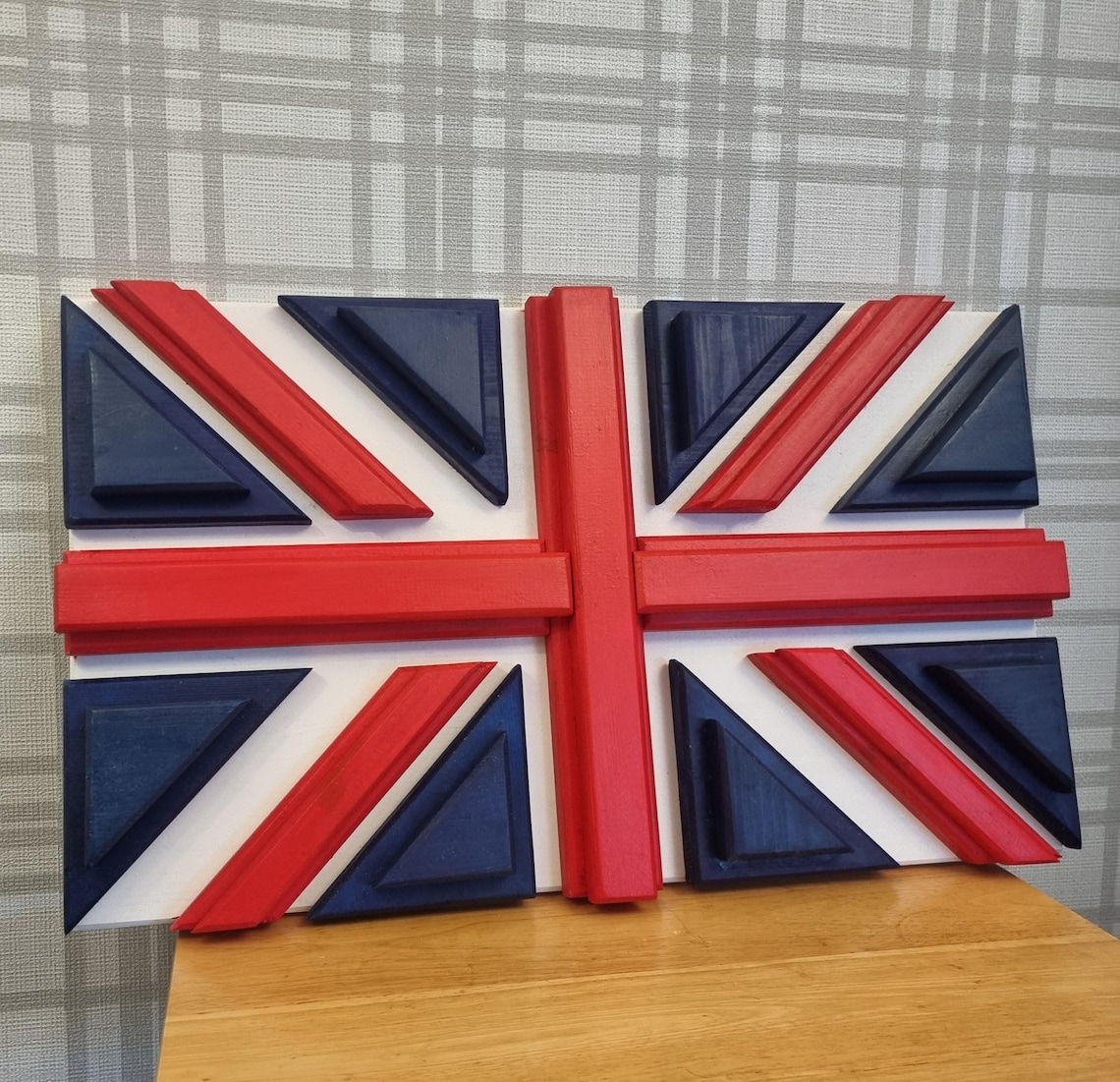 Union Jack 3d Look Affect Flag. - Etsy