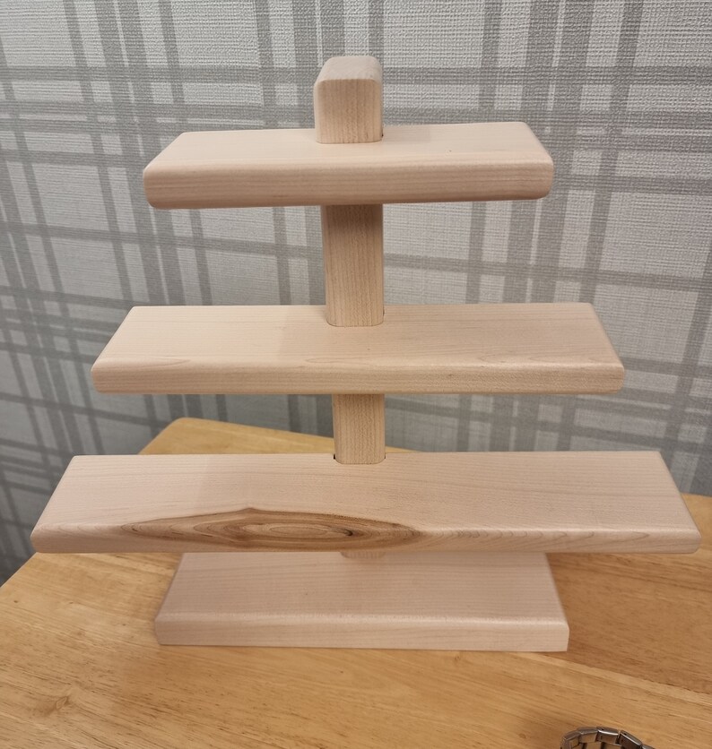 Maple 3 Tier Watch Stand. - Etsy