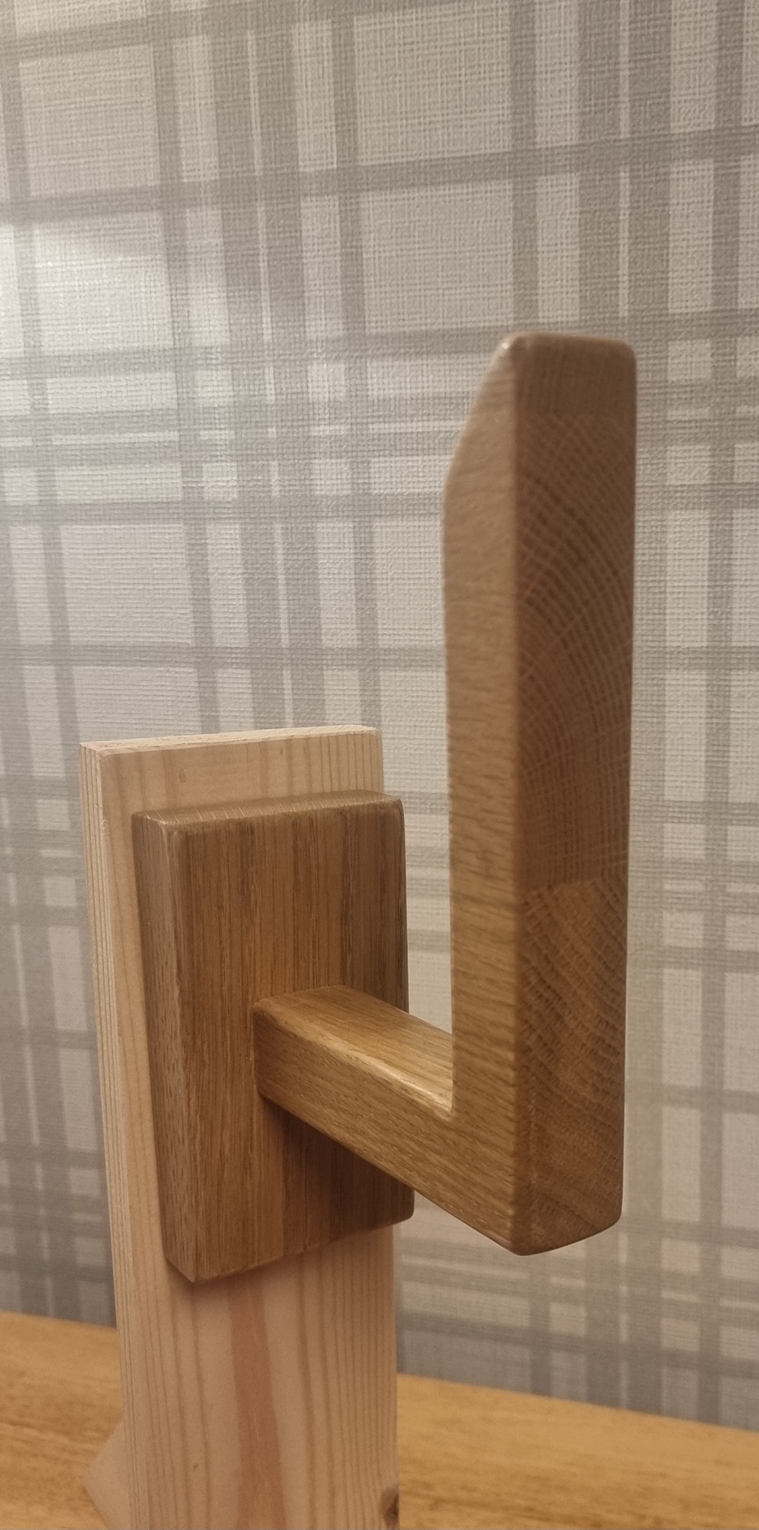 Wooden Oak Hat/cap Hook. (wall Mounted) - Etsy