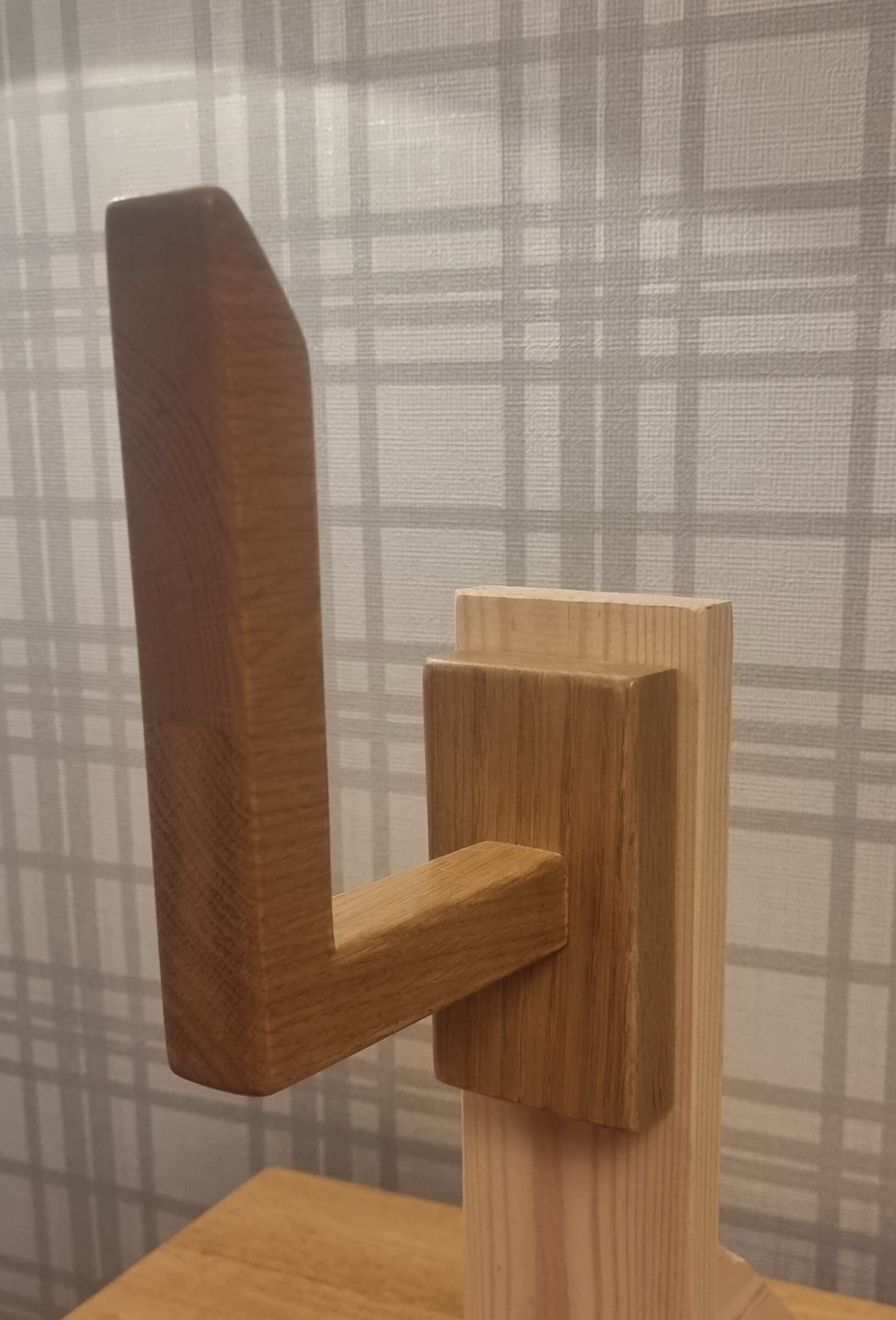 Wooden Oak Hat/cap Hook. (wall Mounted) - Etsy