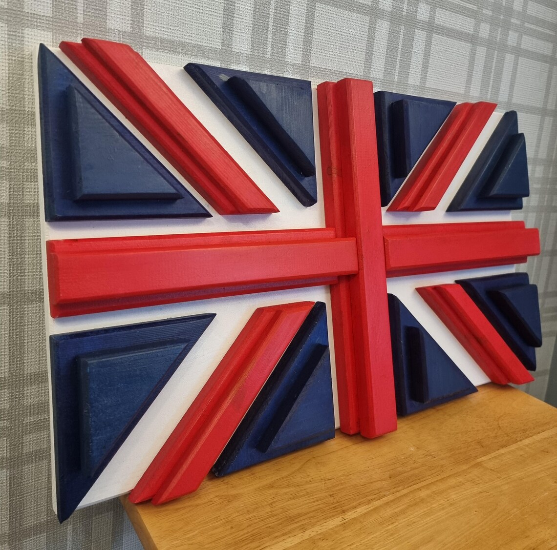 Union Jack 3d Look Affect Flag. - Etsy