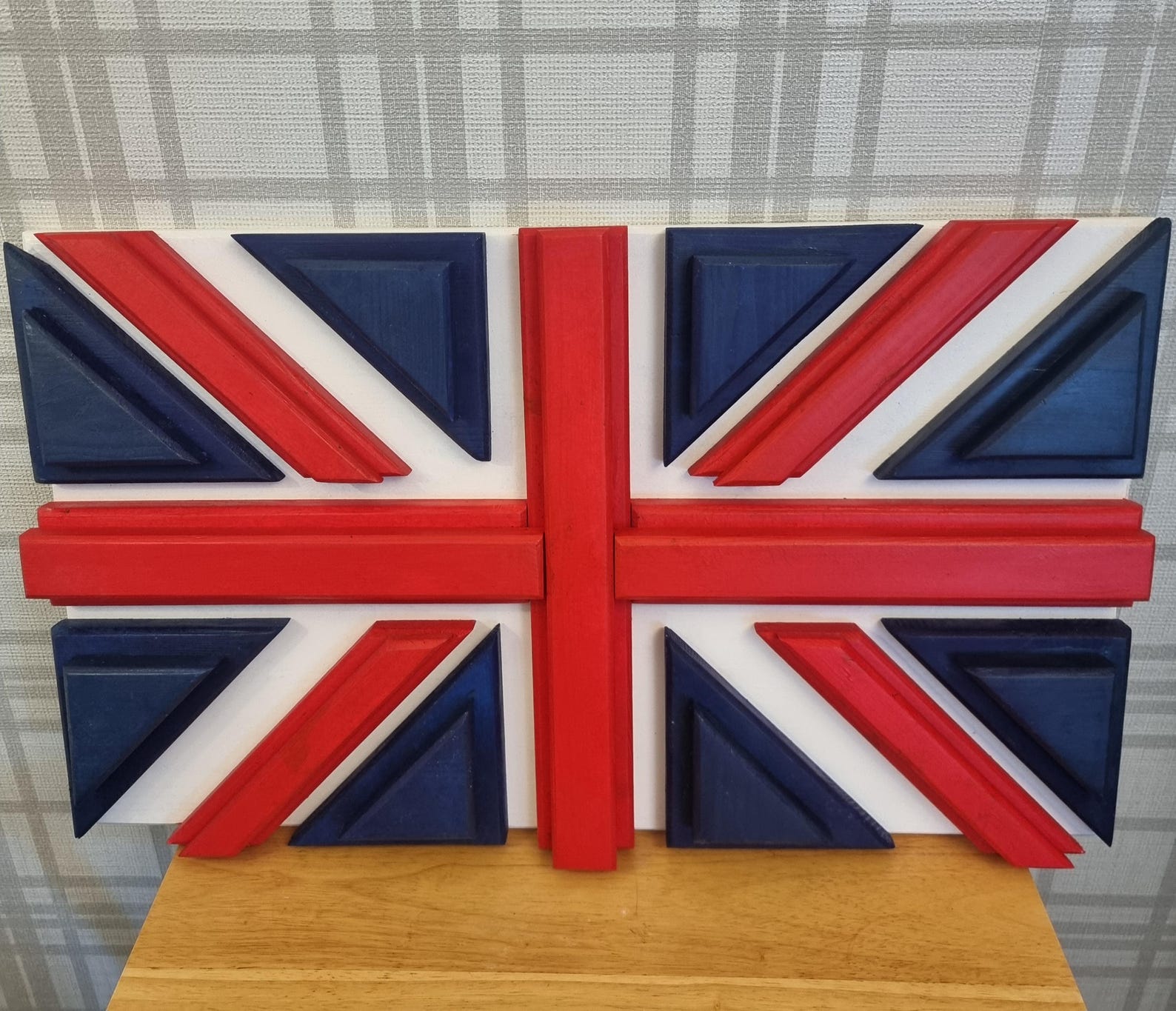 Union Jack 3d Look Affect Flag. - Etsy