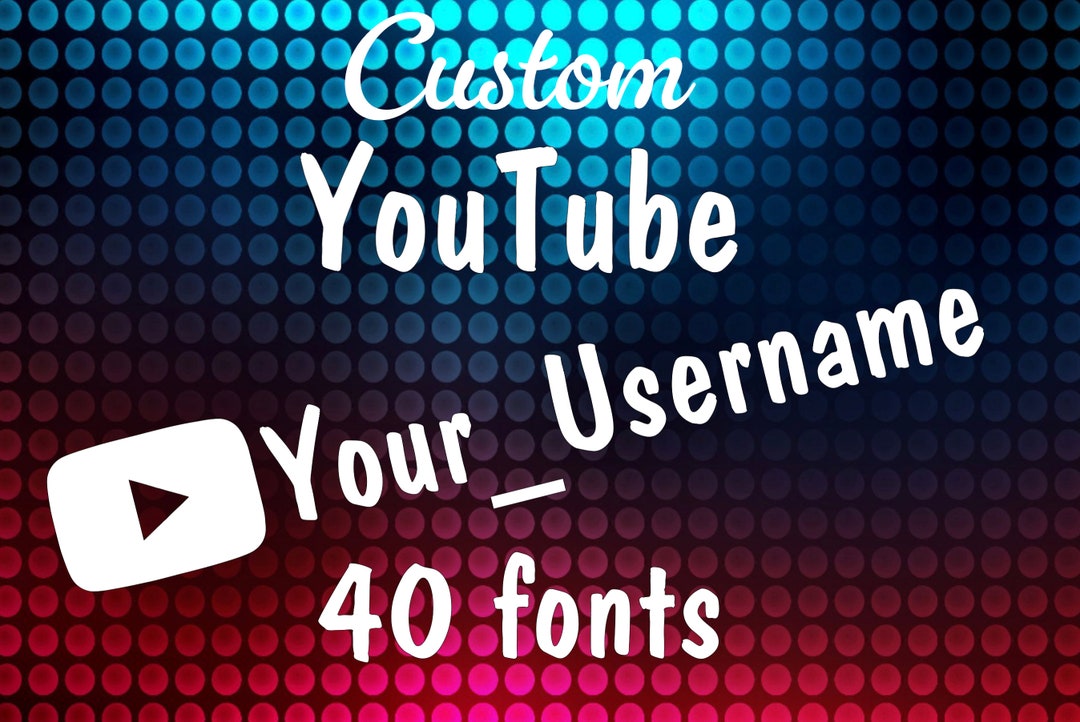 Youtube Custom Vinyl Decal Car Sticker Personalized Vinyl Text Decals ...