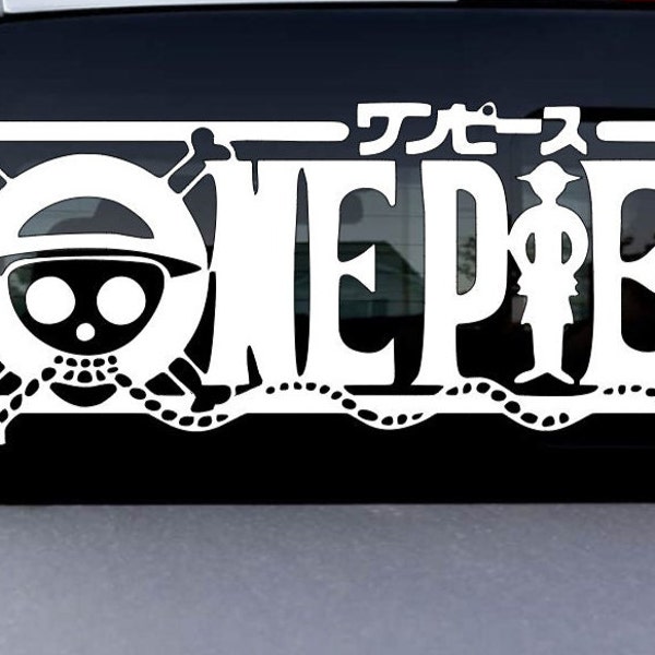 One Piece Logo Sticker - Etsy