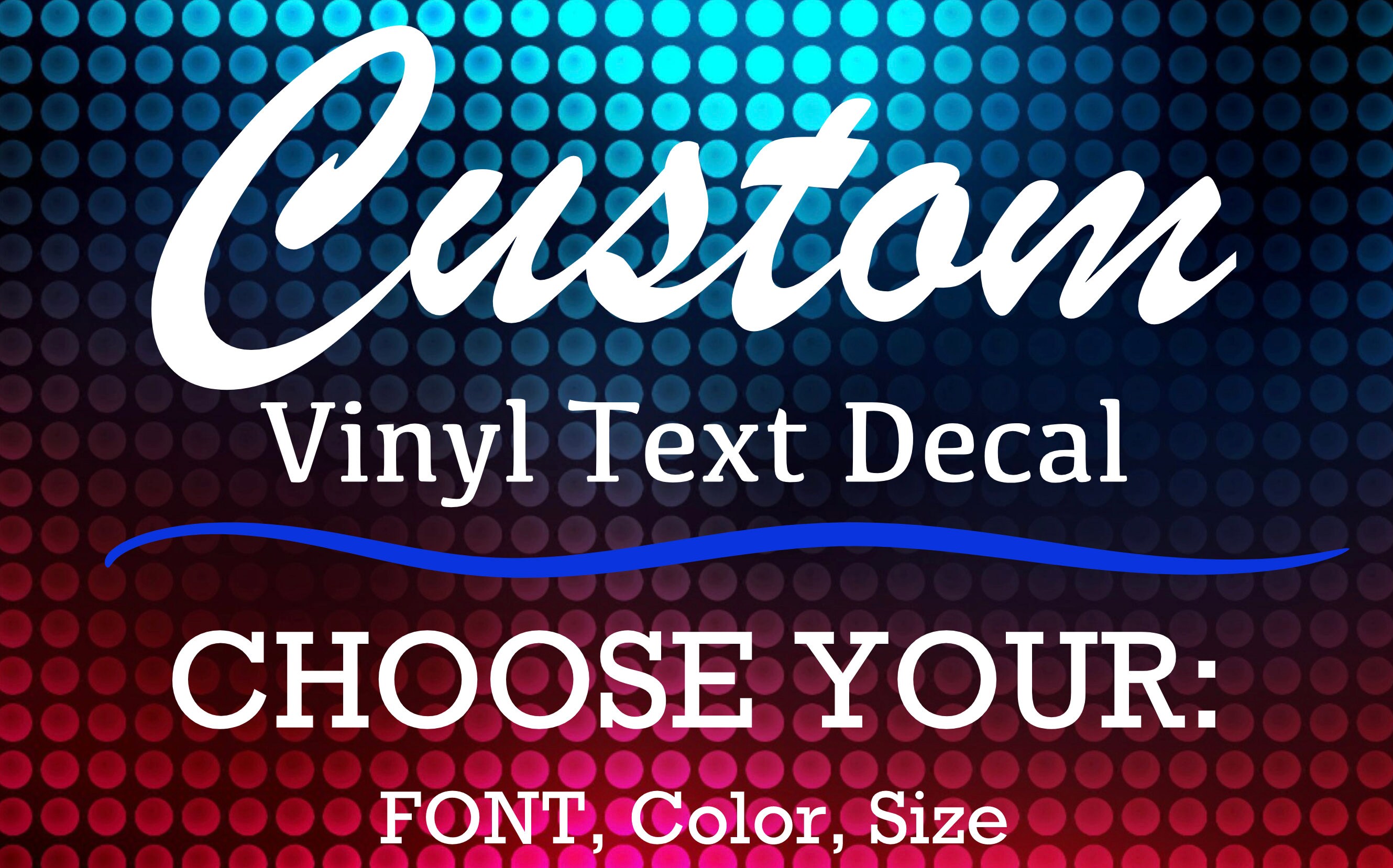 Custom Vinyl Decal Truck Car Sticker Laptop Tumbler Cup Custom Vinyl ...