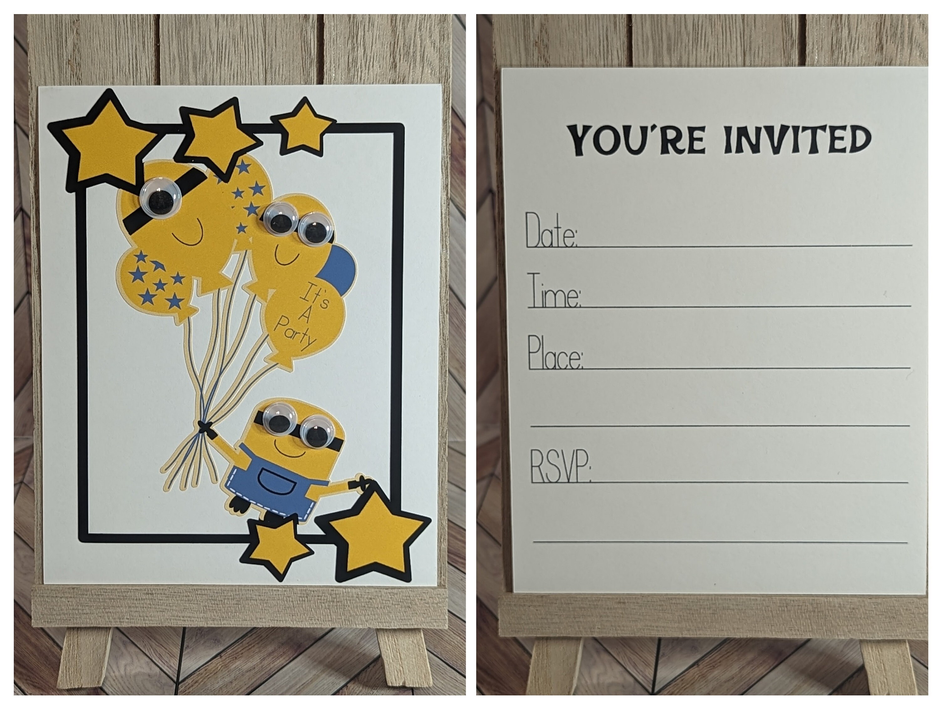 Minion Party Invitation - Etsy