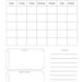Minimal Black and White Calendar/planner - Etsy